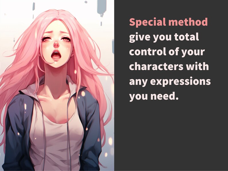 Facial Expressions Digital Design of Consistent Character - Etsy