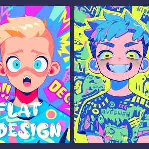 Funky Character Illustration Midjourney Prompt Guide, Beginner-friendly ...