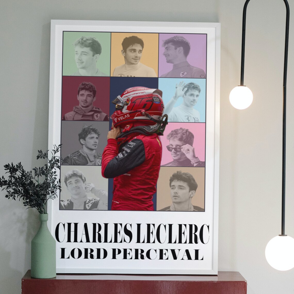 Charles Leclerc lord Perceval Digital Poster in - Etsy