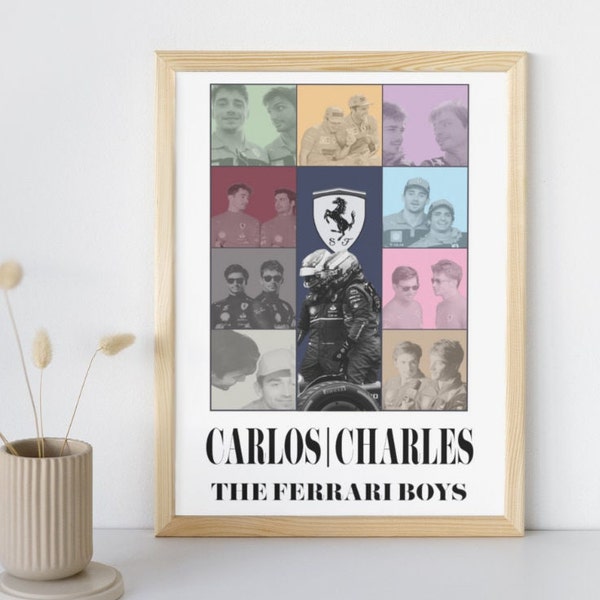 Charles Leclerc Eras Tour Poster - Etsy
