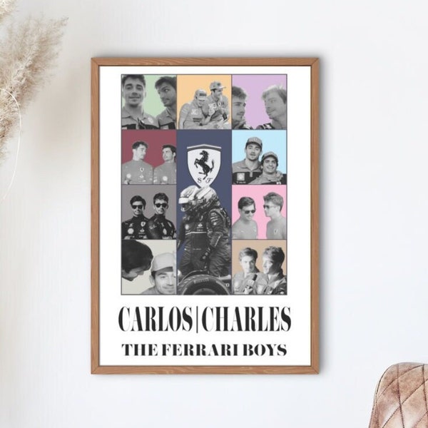 Charles Leclerc Eras Tour Poster - Etsy