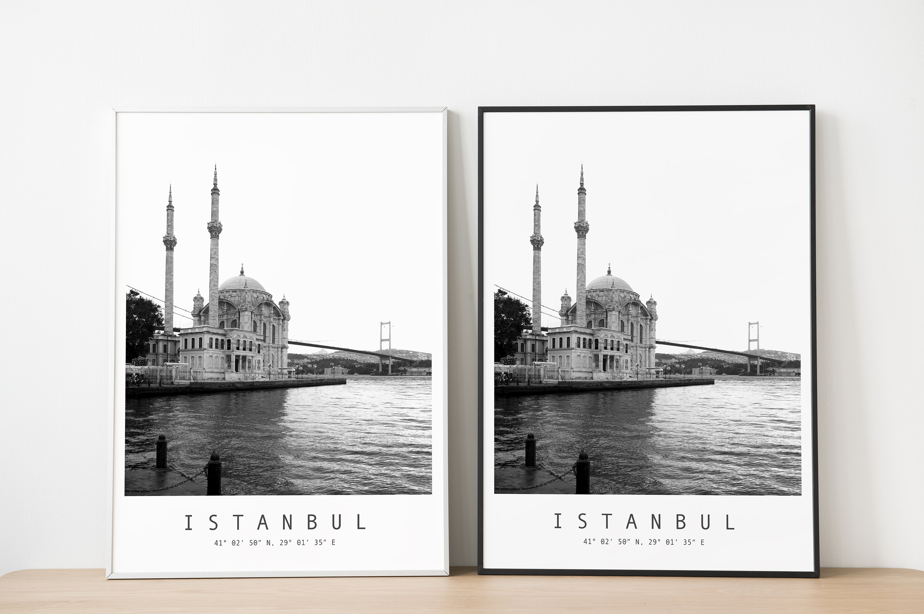 Istanbul Printable Black and White Photo, Istanbul Wall Art, Istanbul ...