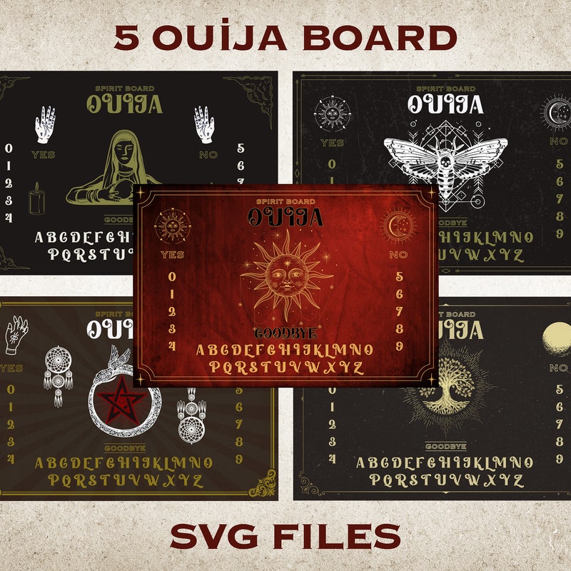Ouija Board Svg - Etsy