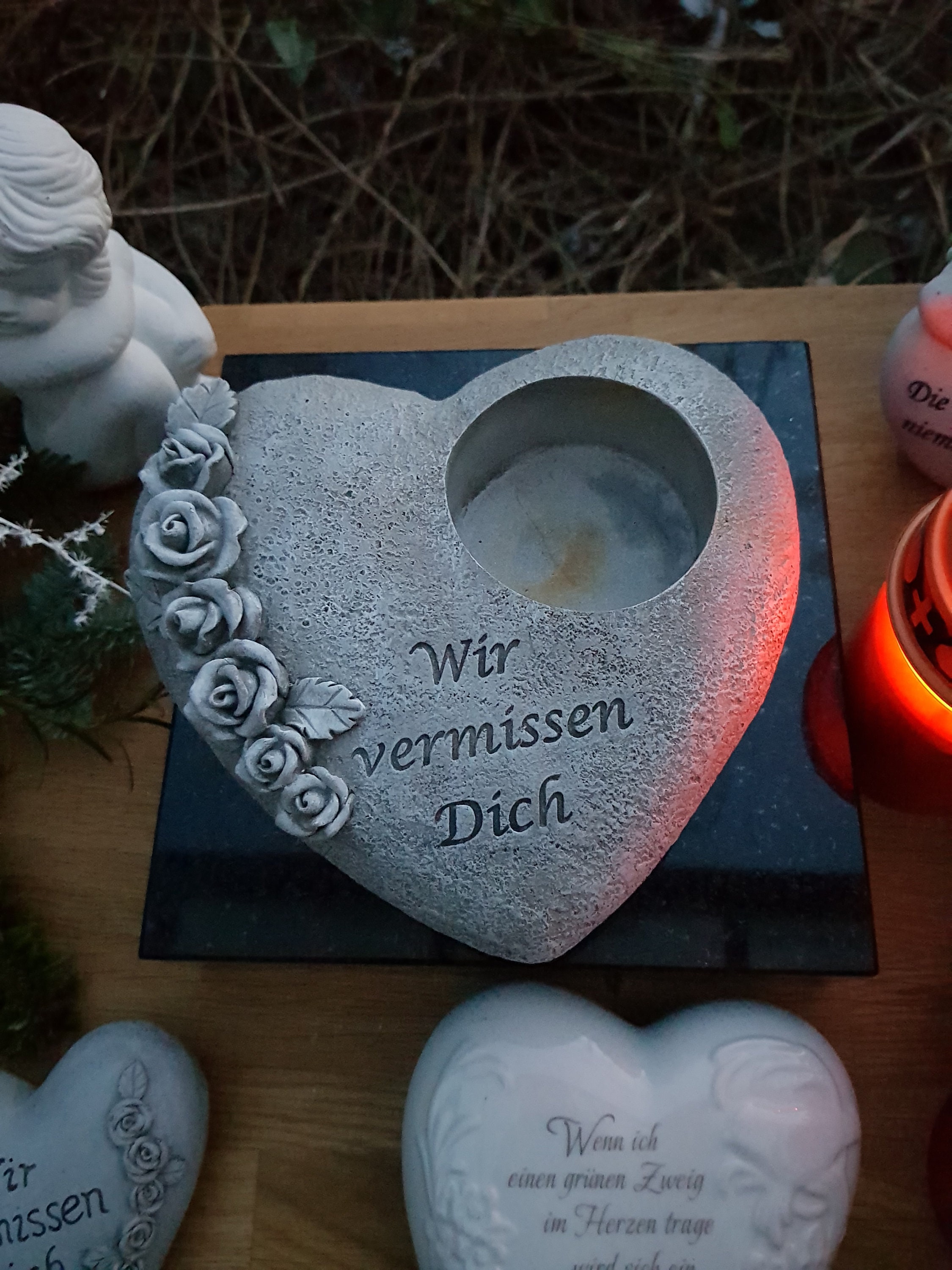 Grave Decoration, Heart as a Perfect Grave Decoration, Decorative ...