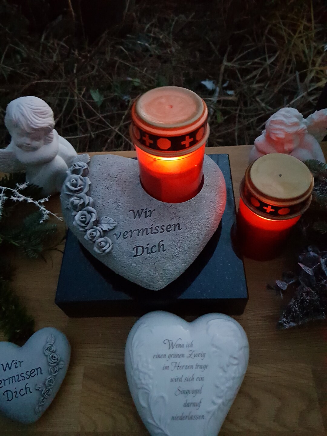 Grave Decoration, Heart as a Perfect Grave Decoration, Decorative ...
