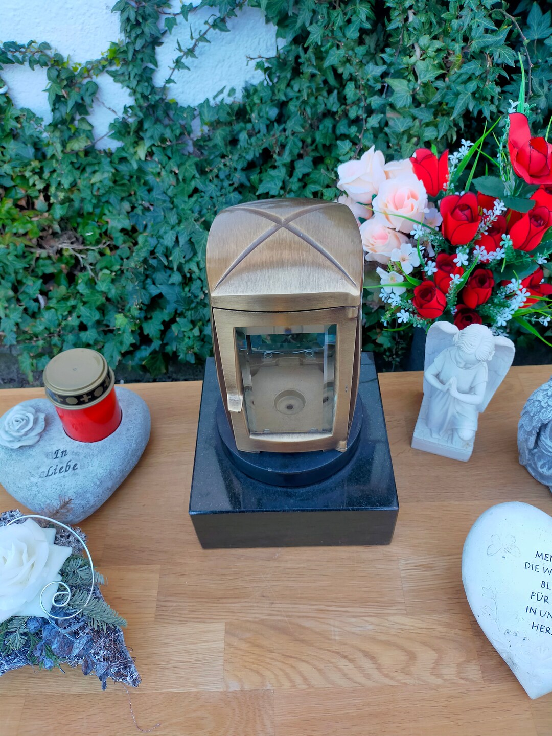 Bronze, Grave Lamp, Grave Lamp, Grave Light, Grave Decoration, Grave ...