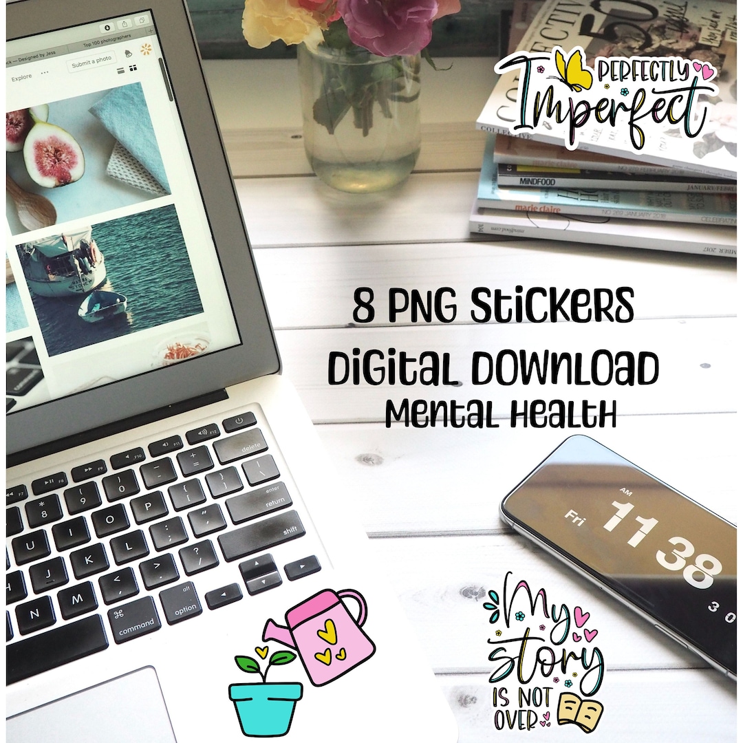 Inspirational Quotes PNG Bundle, Printable Stickers, Motivational ...