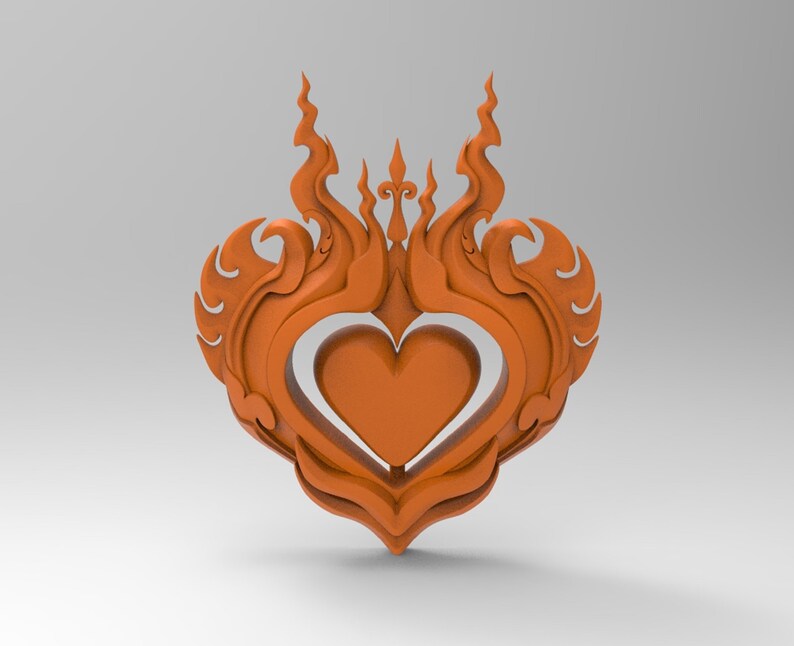 Heart Stl Files, CNC Router Engraver, Vetric, V-carve, CNC Files, Wood ...