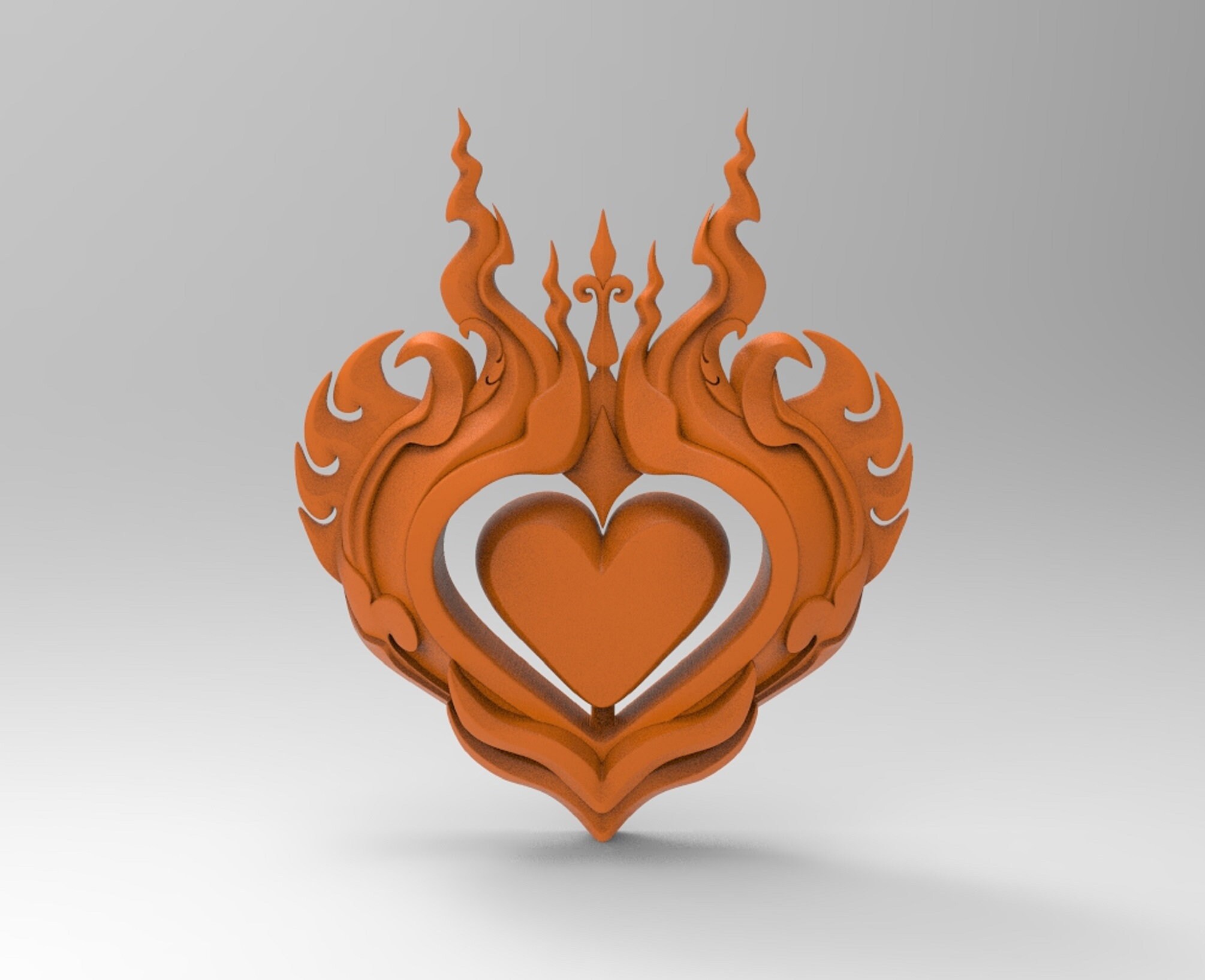 Heart Stl Files, CNC Router Engraver, Vetric, V-carve, CNC Files, Wood ...