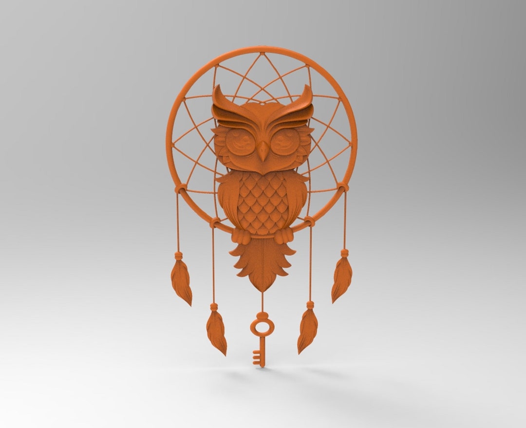 Owll Stl Files, CNC Router Engraver, Vetric, V-carve, CNC Files, Wood ...