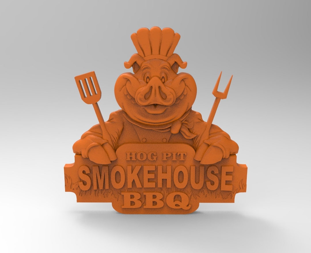 Smokehouse Bbq Stl Files, CNC Router Engraver, Vetric, V-carve, CNC ...