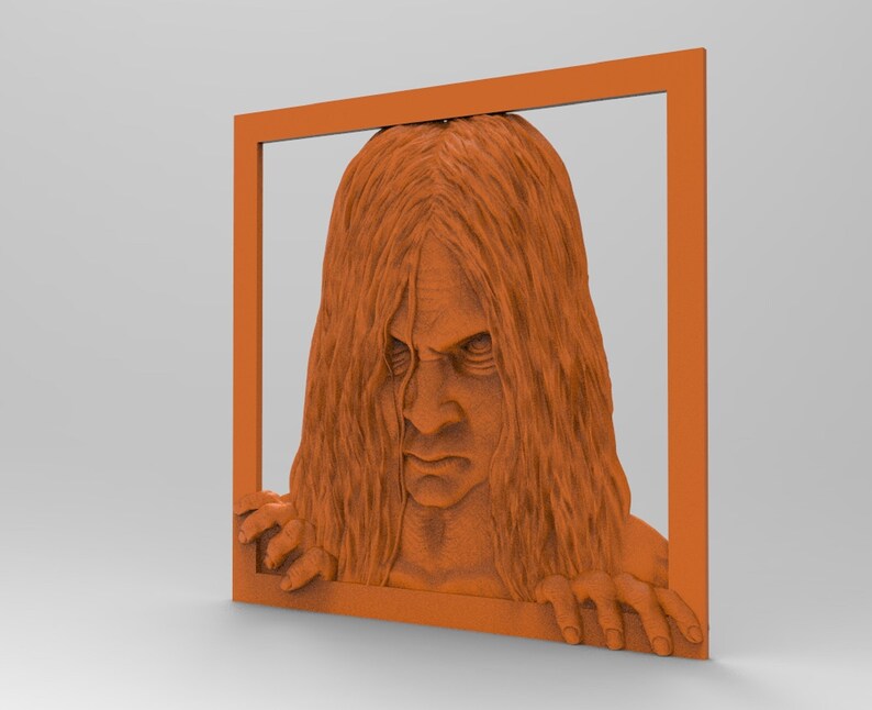 Ring Horror Movie Stl Files, CNC Router Engraver, Vetric, V-carve, CNC ...