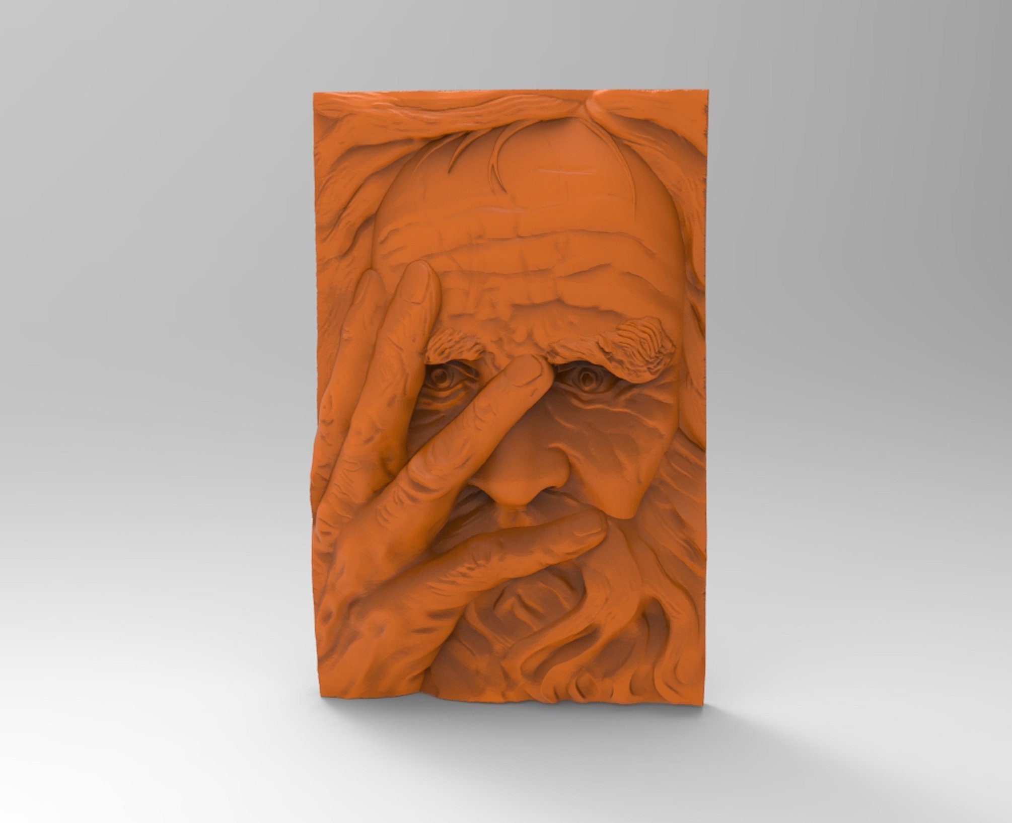 Old Man Stl Files, CNC Router Engraver, Vetric, V-carve, CNC Files ...