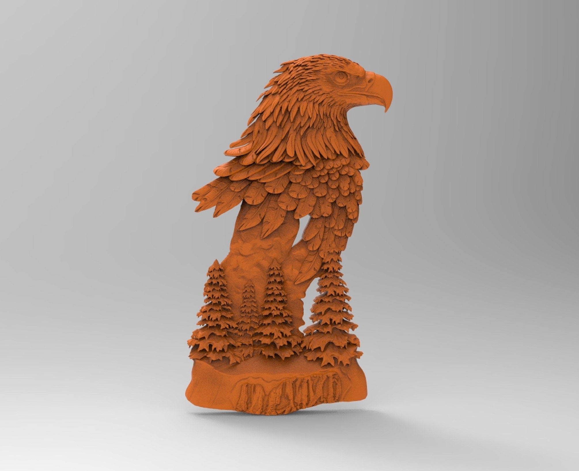 Eagle Tree Stl Files, CNC Router Engraver, Vetric, V-carve, CNC Files ...