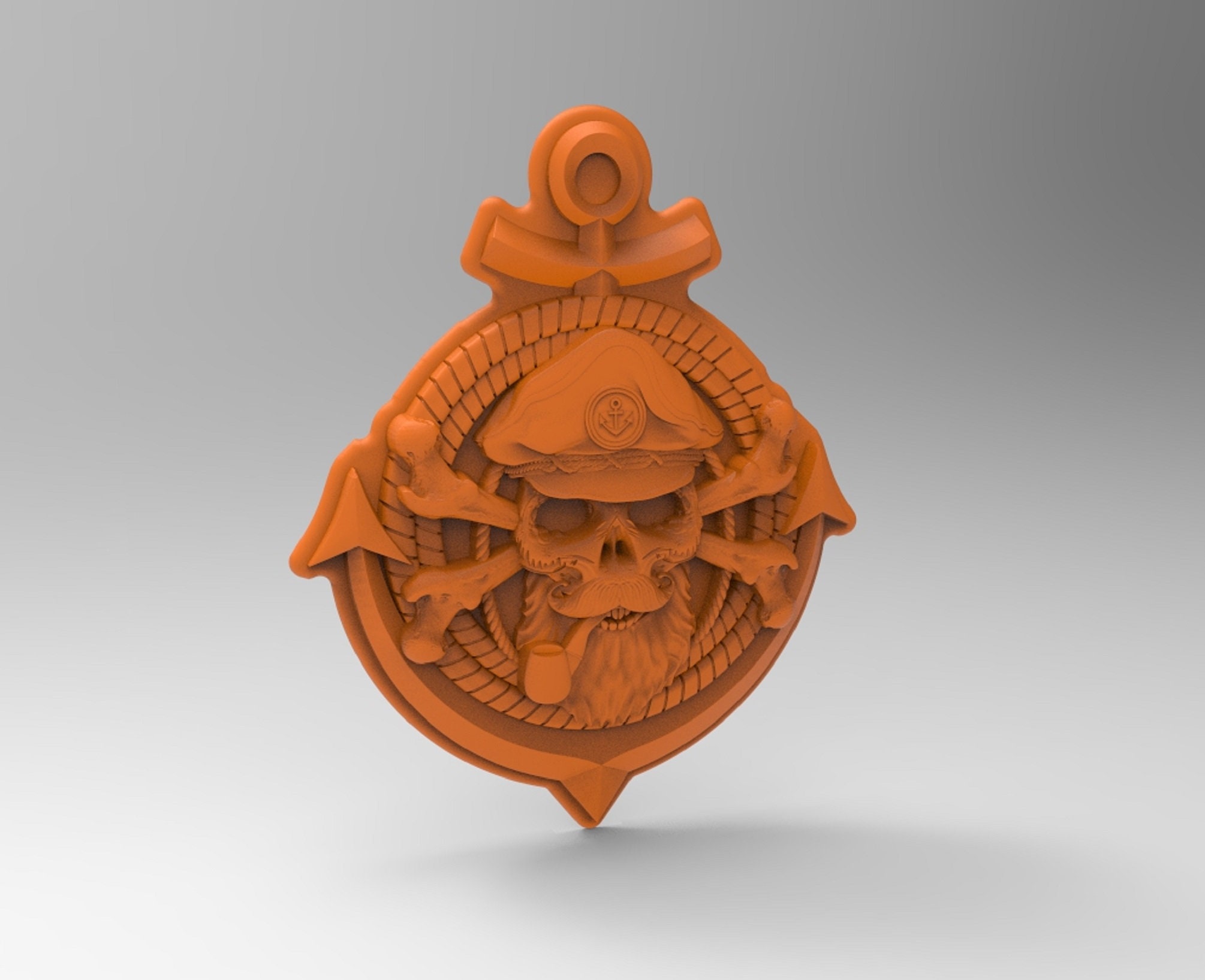 Skull Pirate Stl Files Cnc Router Engraver Vetric V Carve Cnc Files