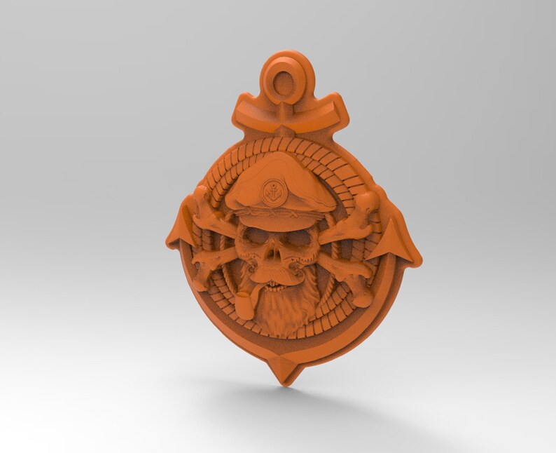 Skull Pirate Stl Files, CNC Router Engraver, Vetric, V-carve, CNC Files ...