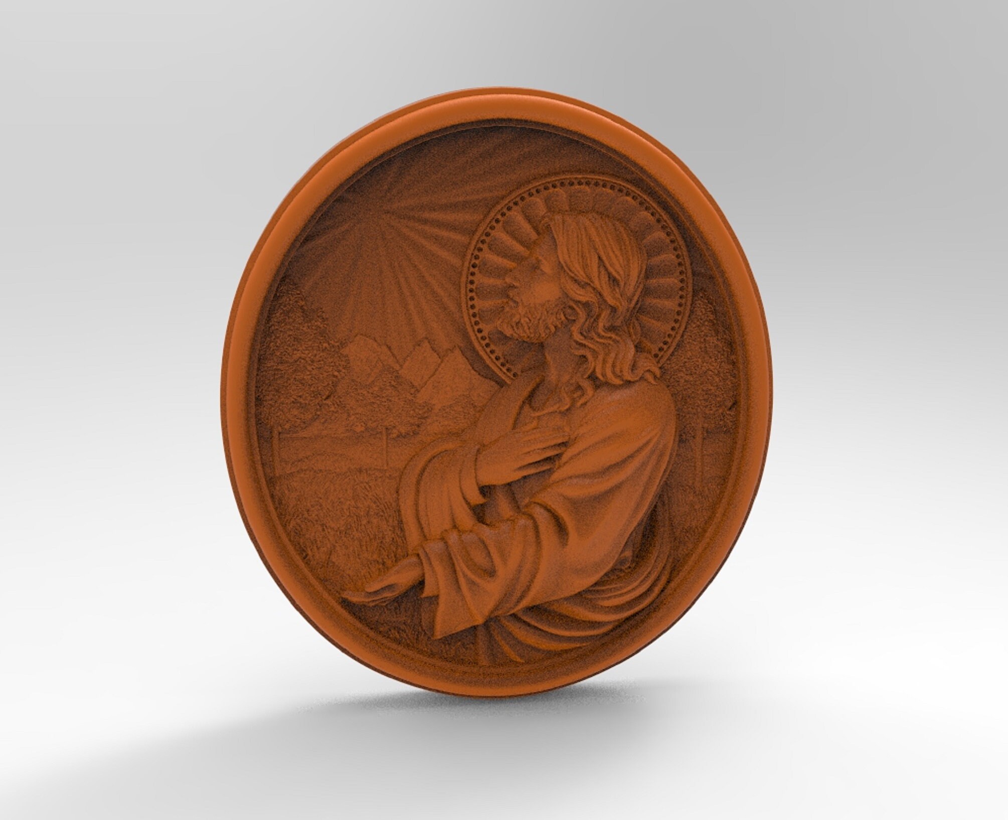 Jesus Stl Files, CNC Router Engraver, Vetric, V-carve, CNC Files, Wood ...