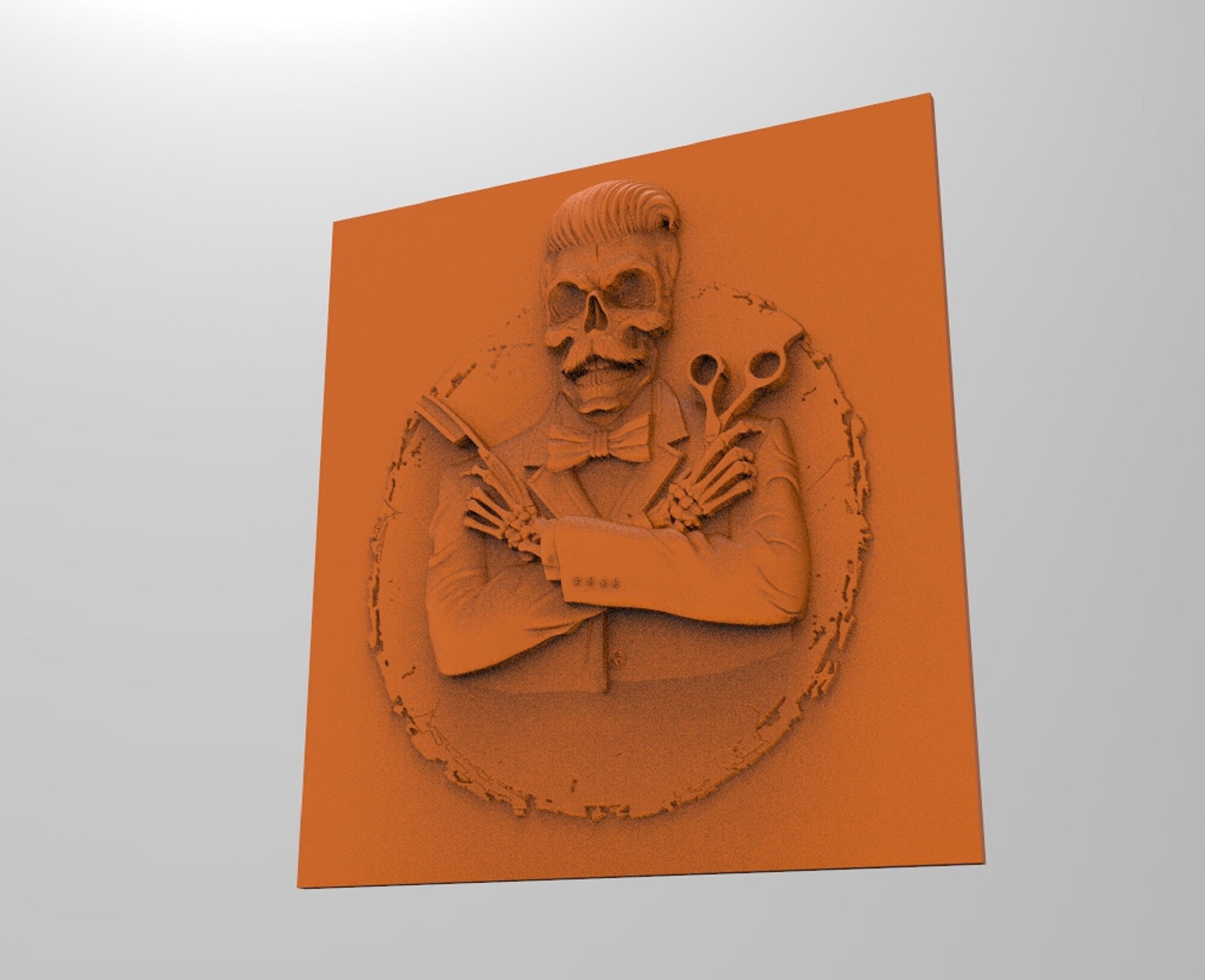 Barber Hairdresser Stl Files, CNC Router Engraver, Vetric, V-carve, CNC ...