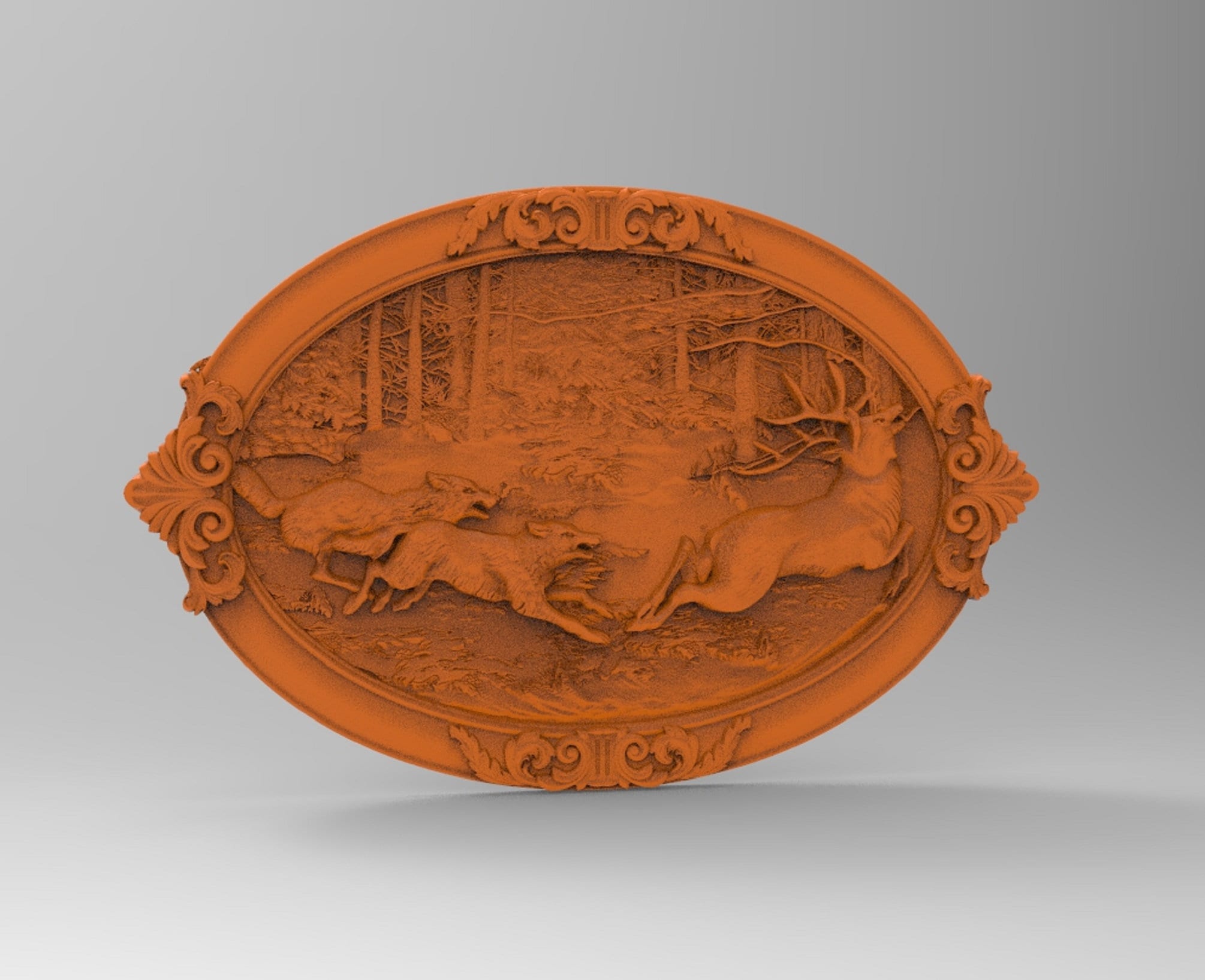 Deer Stl Files, CNC Router Engraver, Vetric, V-carve, CNC Files, Wood ...