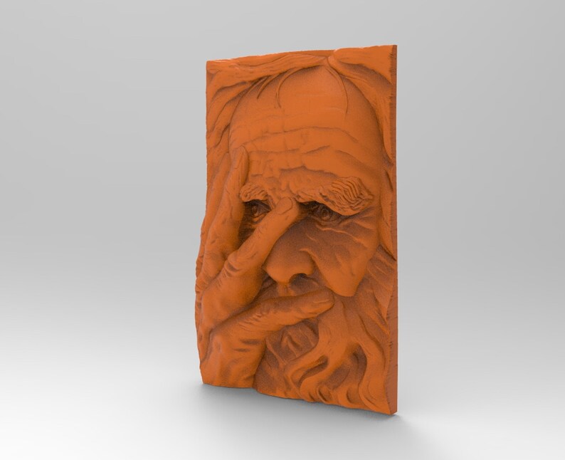 Old Man Stl Files, CNC Router Engraver, Vetric, V-carve, CNC Files ...