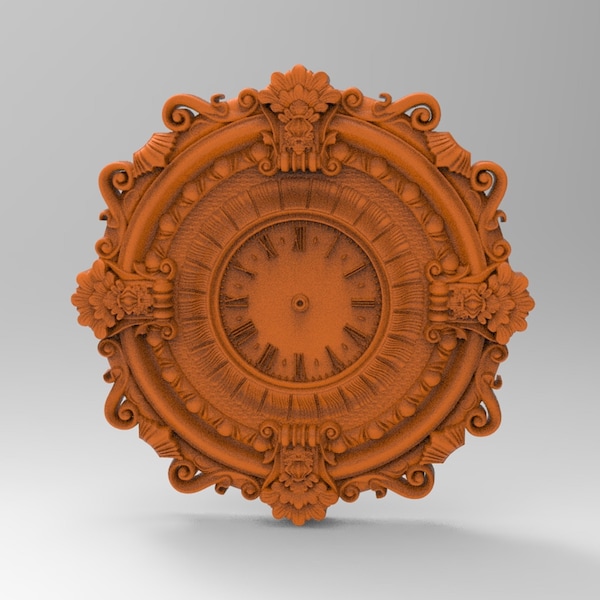 Clock Cnc 3d Stl Files for Wood - Etsy