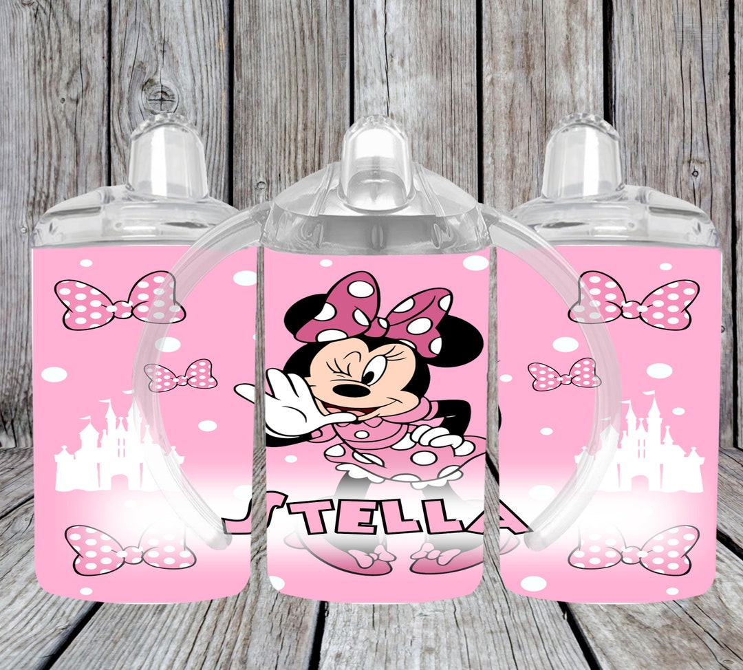 Minnie Mouse Sippy Cup//personalized Sippy Cup - Etsy