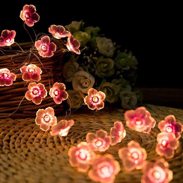 Flower String Lights - Etsy