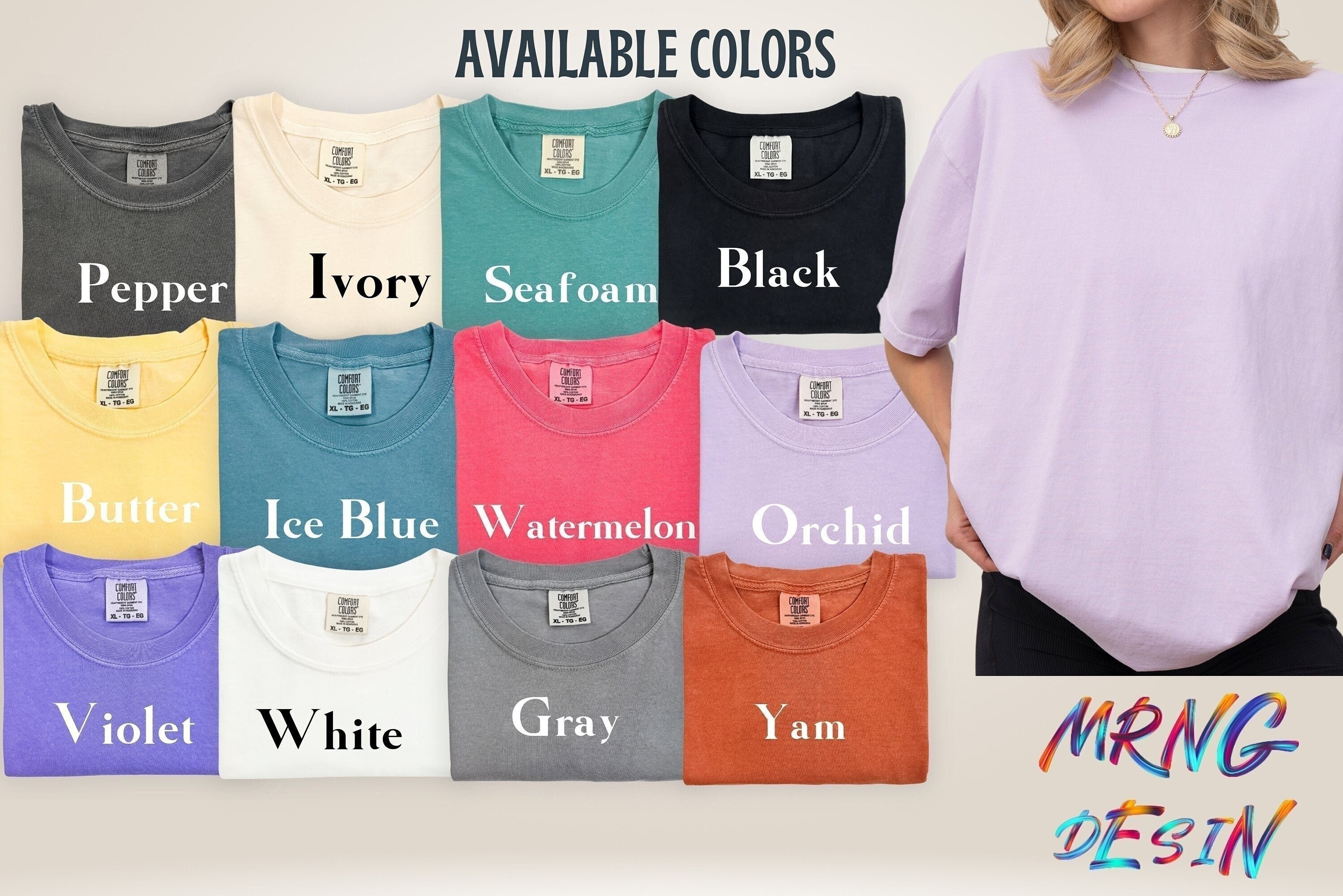 Custom Santa Seven Dwarfs Matching Christmas Comfort Colors T-shirts ...