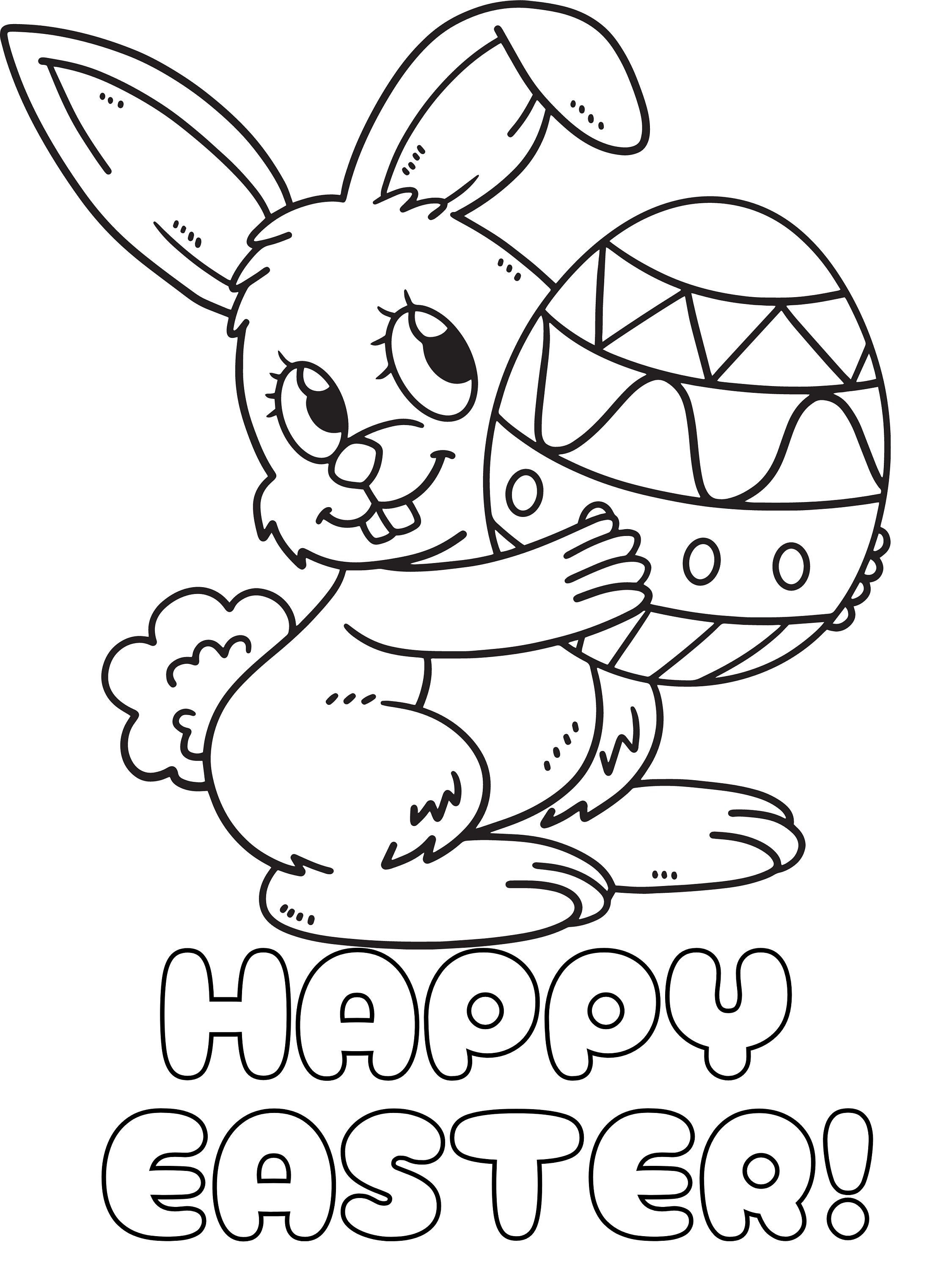 Easter Coloring Pages-easter Delights: Printable Coloring Pages PDF - Etsy