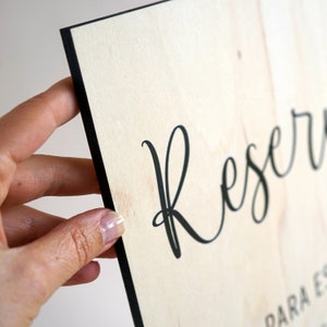 Reserved From Heaven Wooden Sign Reserved Wedding Sign, Wedding ...