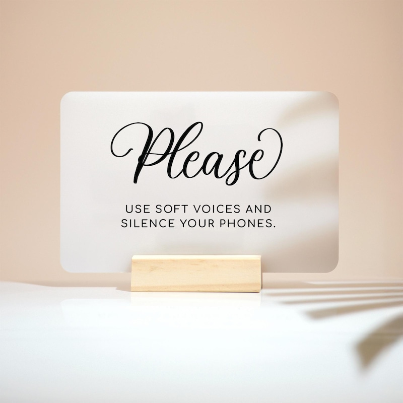 Please Silence Your Phones Sign - Etsy