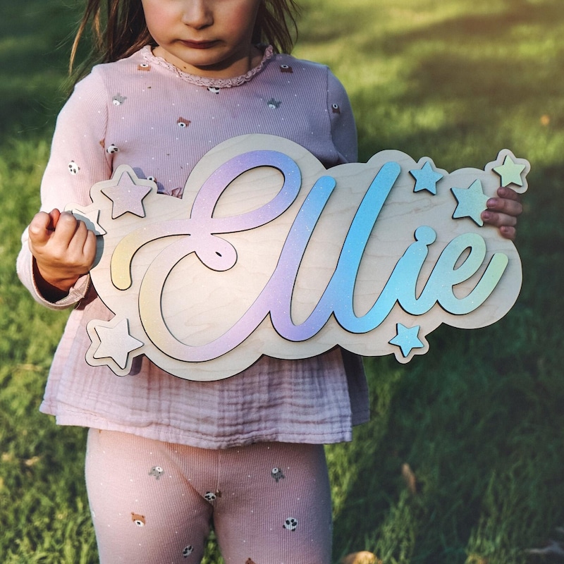 Girl Name Sign - Etsy