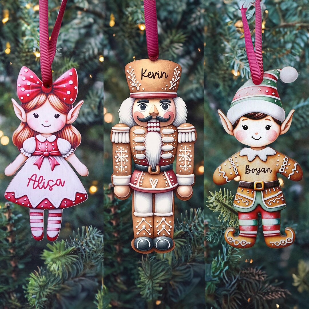 Personalized Christmas Ornament 1pc Nutcracker Ornament With Custom ...