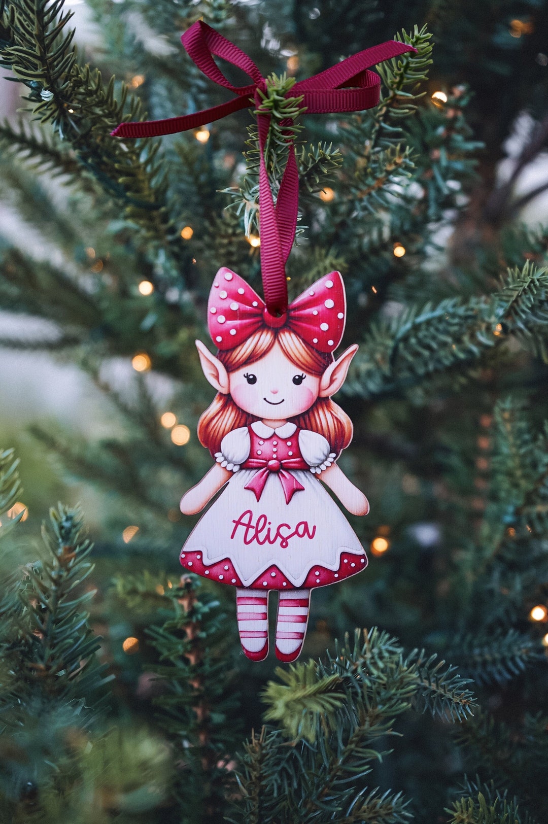 personalized-elf-girl-christmas-ornament-christmas-ornament-with