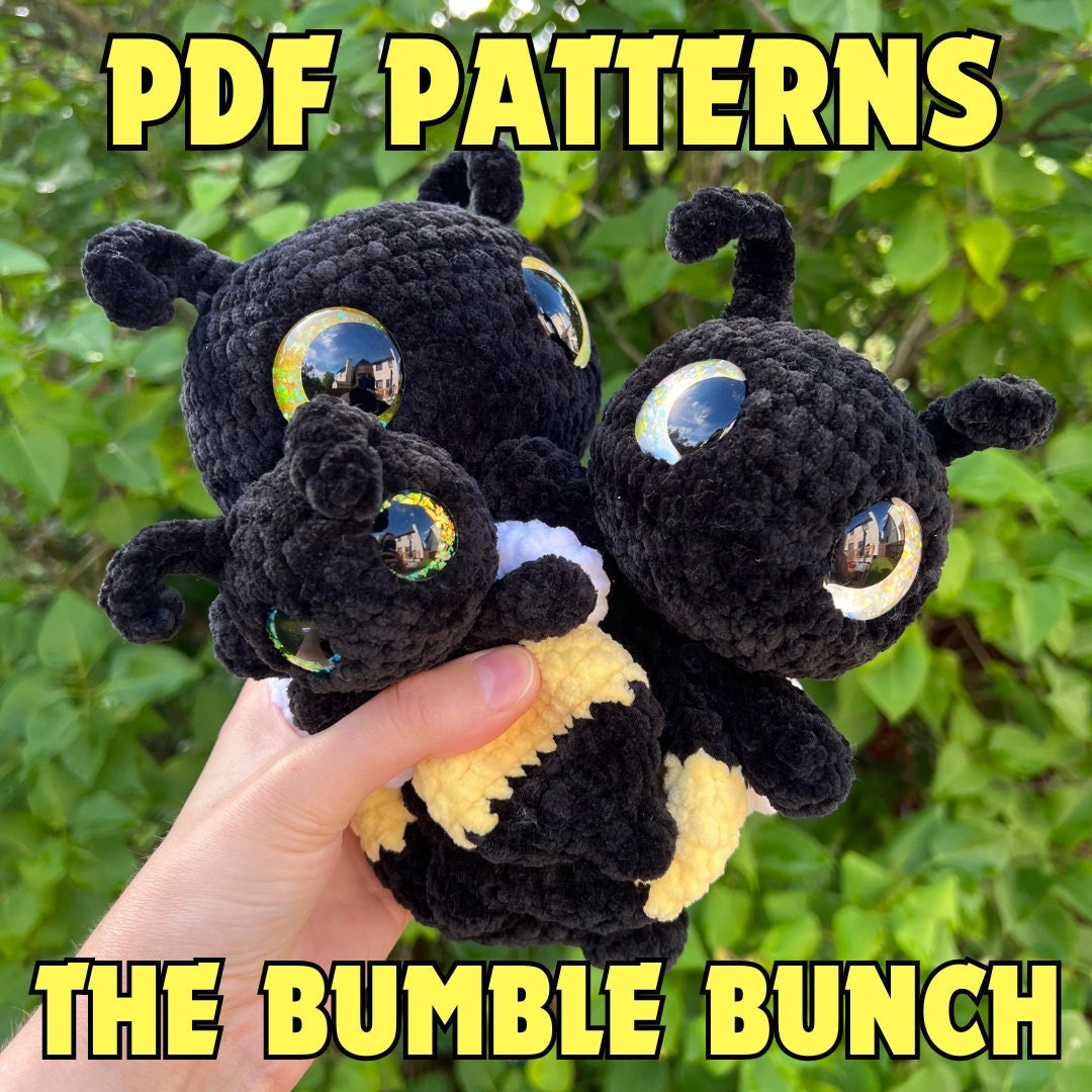 The Bumble Bunch Snugglers 3-in-1 Pattern Bundle / PDF Patterns ...