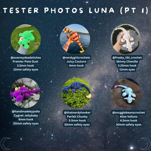 PATTERN BUNDLE: Loch Ness Monsters (luna and Lunula) / PDF Pattern ...