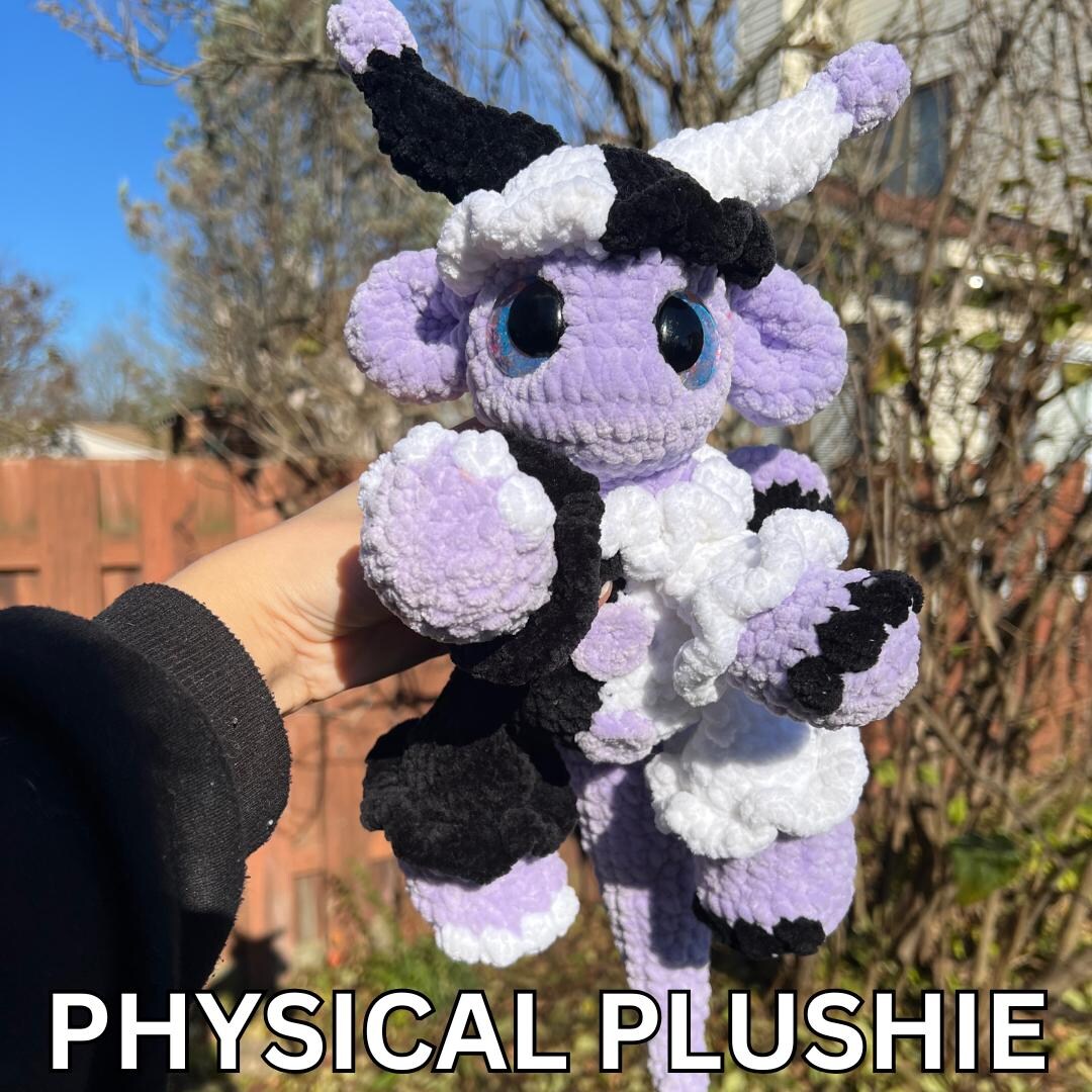 Jester Dragon / PLUSHIE / Crochet, Amigurumi, Plush, Mythical Creature ...
