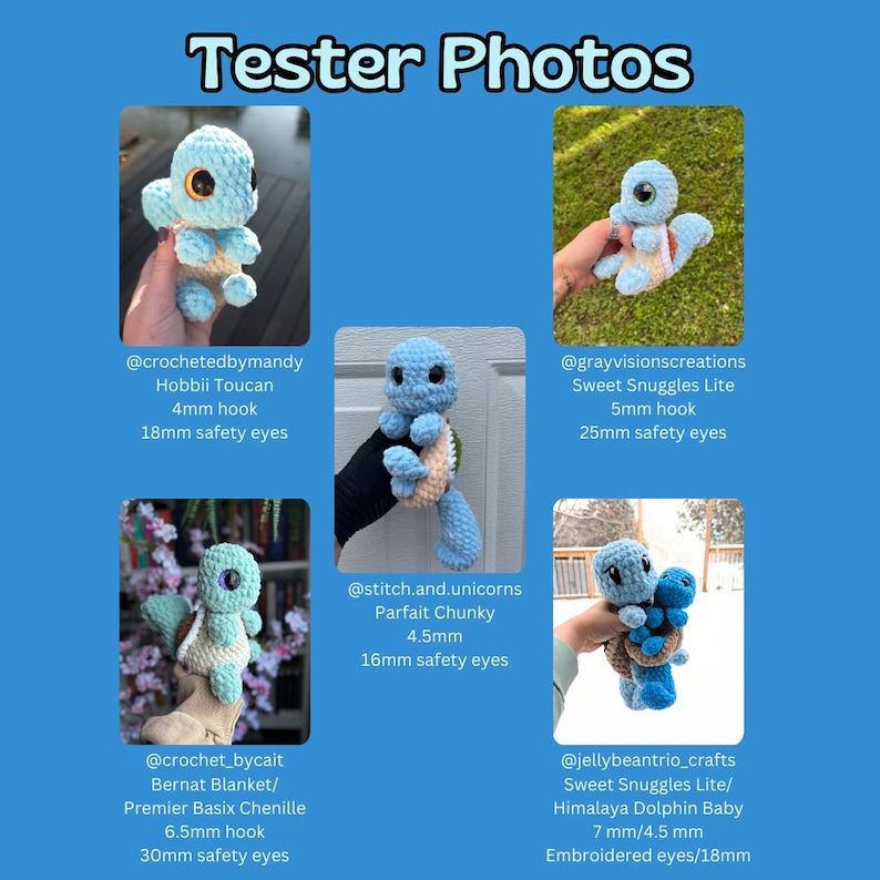 Bubbles the Hydro Turtle / PDF Pattern / Crochet, Amigurumi, Beginner ...