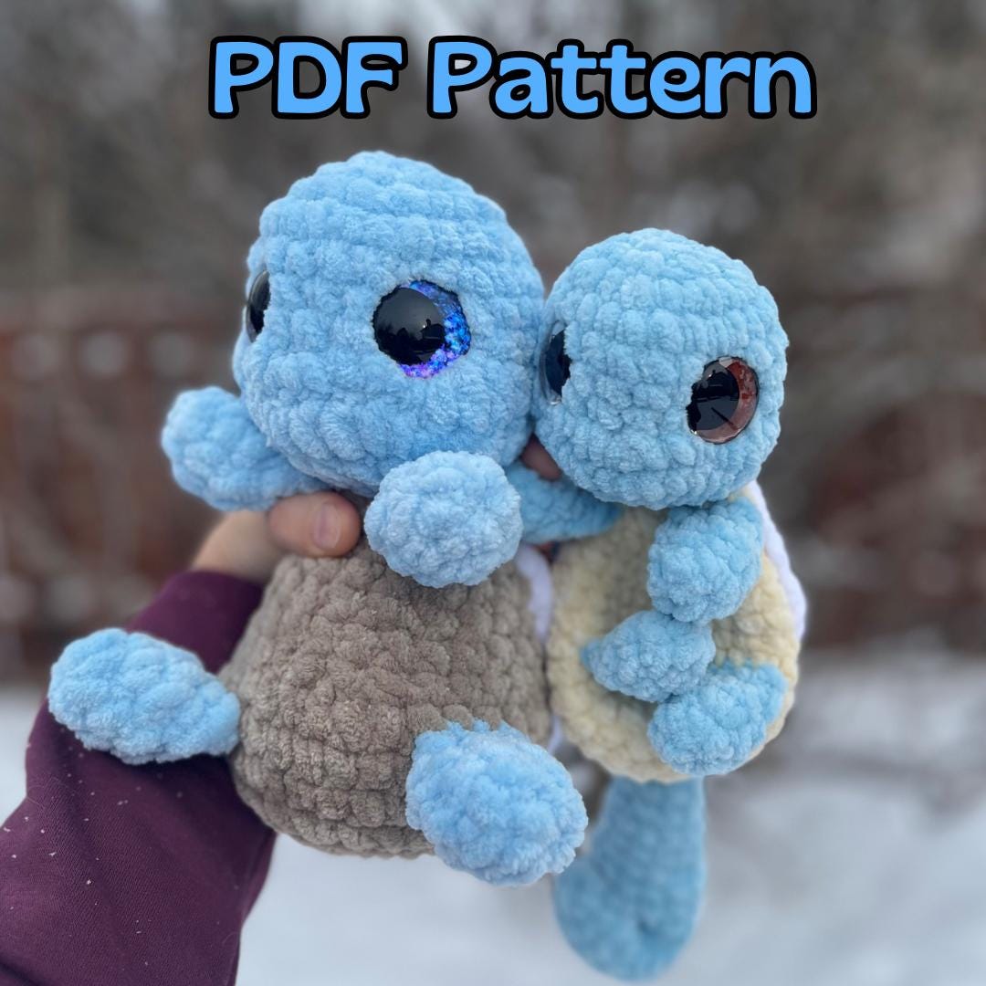 Bubbles the Hydro Turtle / PDF Pattern / Crochet, Amigurumi, Beginner ...