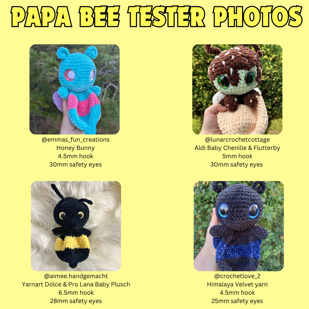 The Bumble Bunch Snugglers 3-in-1 Pattern Bundle / PDF Patterns ...