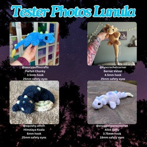 PATTERN BUNDLE: Loch Ness Monsters (luna and Lunula) / PDF Pattern ...