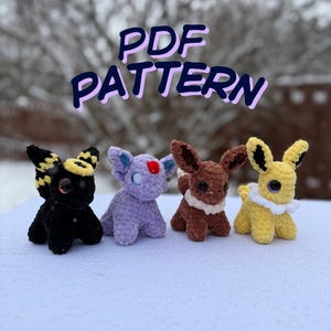 Buddy Bundle #1 - Mini Series / PDF Pattern / Crochet, Amigurumi ...