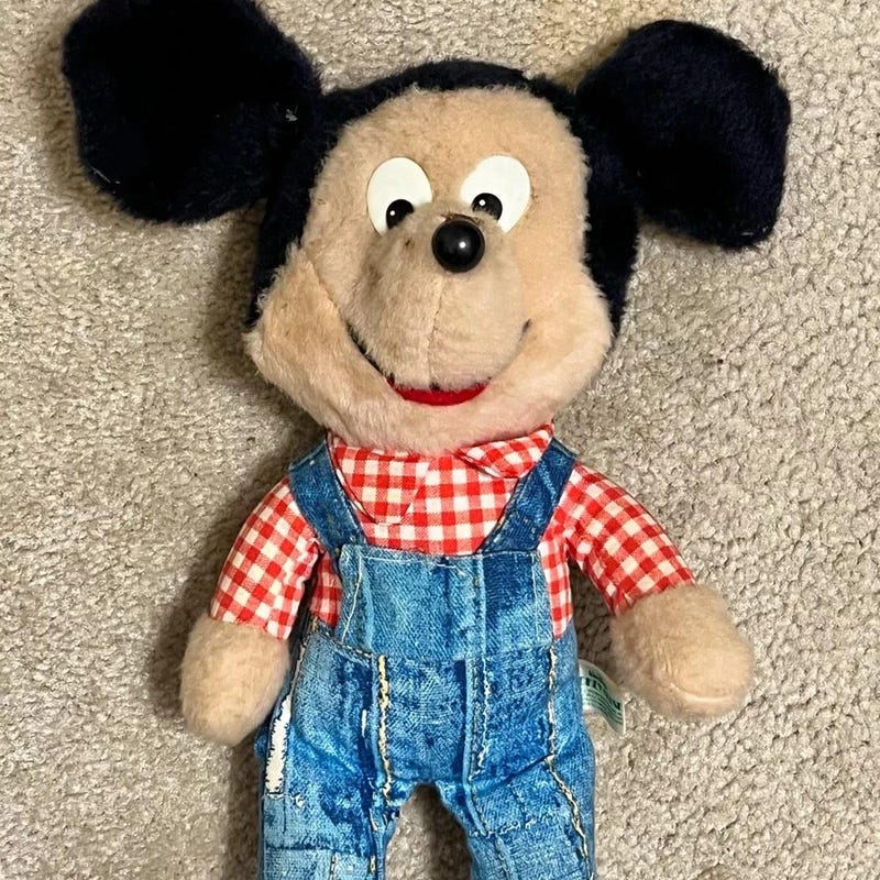 Mickey Mouse Overalls - Etsy