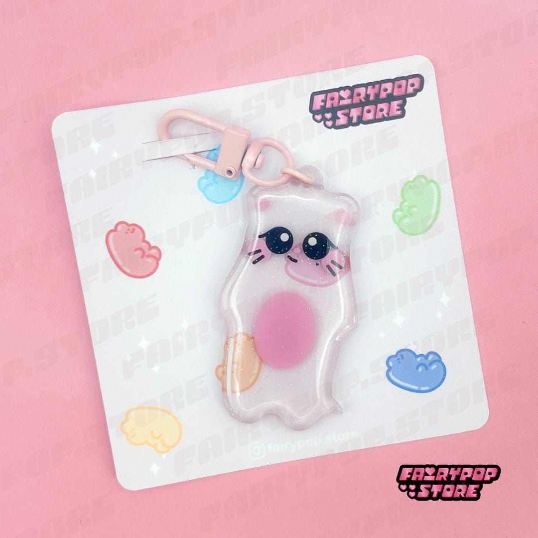 Stray Kids Jelly Skzoo Glitter Keychains Wolfchan Leebit Dwaekki ...