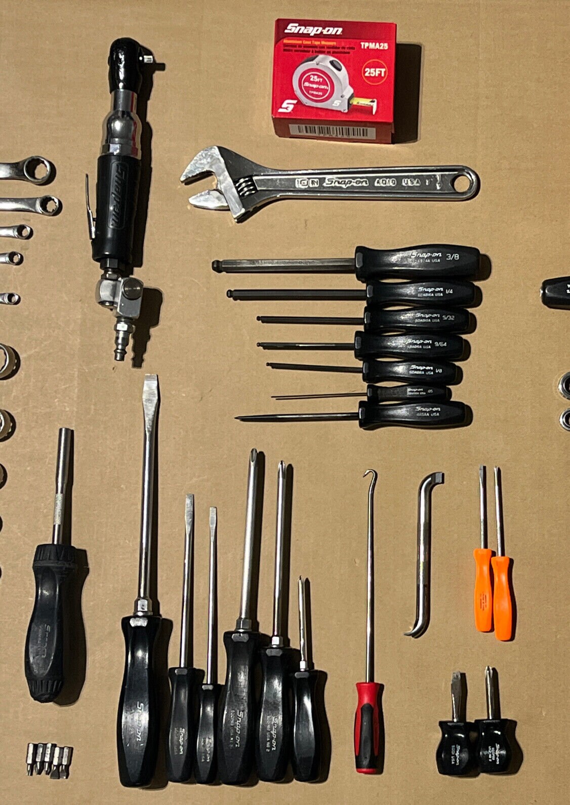 Massive Snap-on Tool SAE Lot Used Tools All Snap-on Good - Etsy Canada