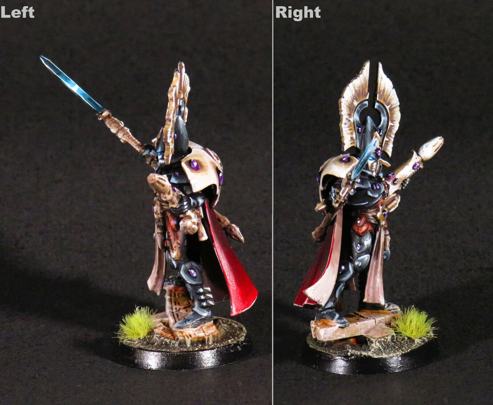 Warhammer 40k Pro Painted Eldar Autarch Ulthwe - Etsy