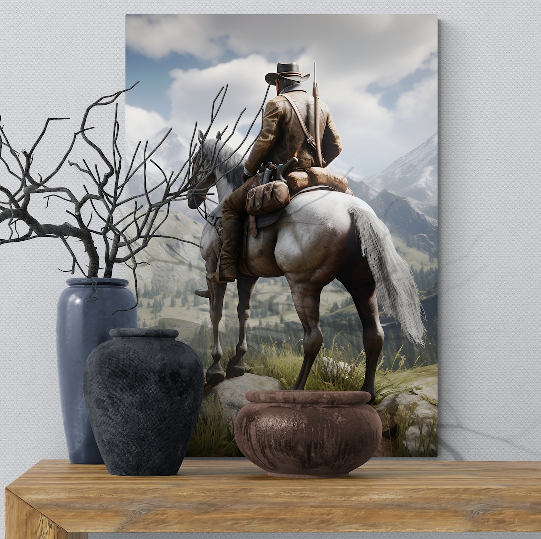 Arthur Morgan Artwork Arthur Morgan Red Dead Redemption 2 - Etsy