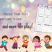 Printable Weekly Task Organizer Daily Children's Routine Planner ...
