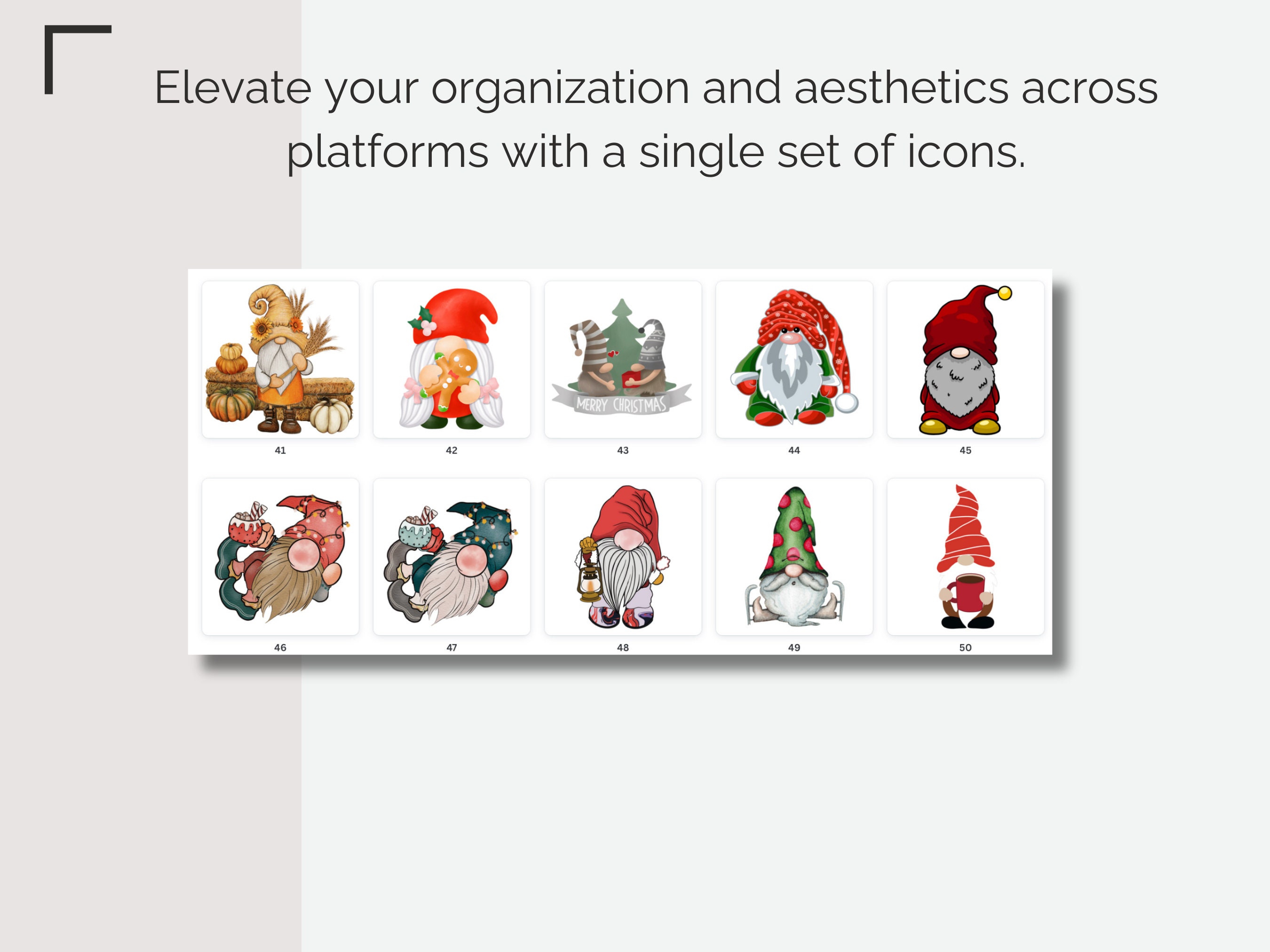 50 Notion Icons | Gnome Notion Planner Icons | Folder Icons for Mac ...