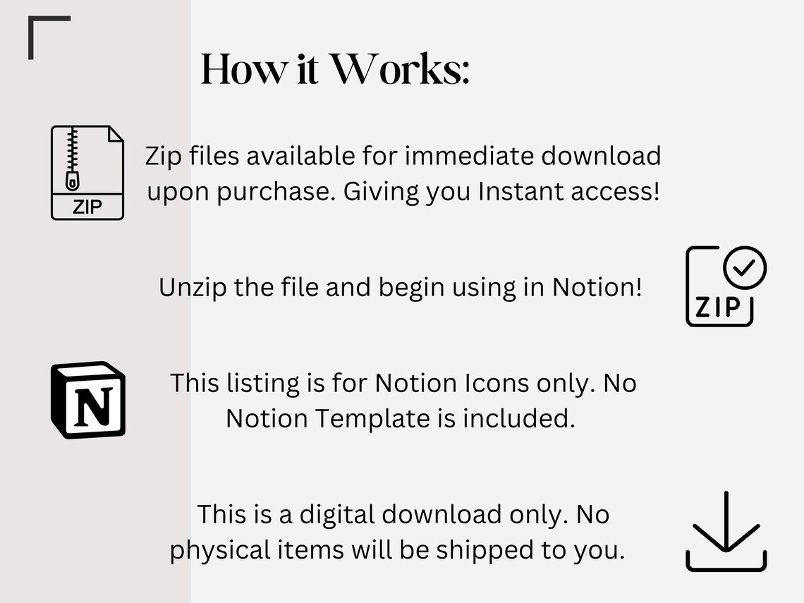 40 Notion Icons Fall Inspired Notion Planner Icons Desktop Icons Notion ...